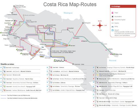 Shuttle Dreams Las Mareas to Arenal La Fortuna - Interbus Costa Rica ...